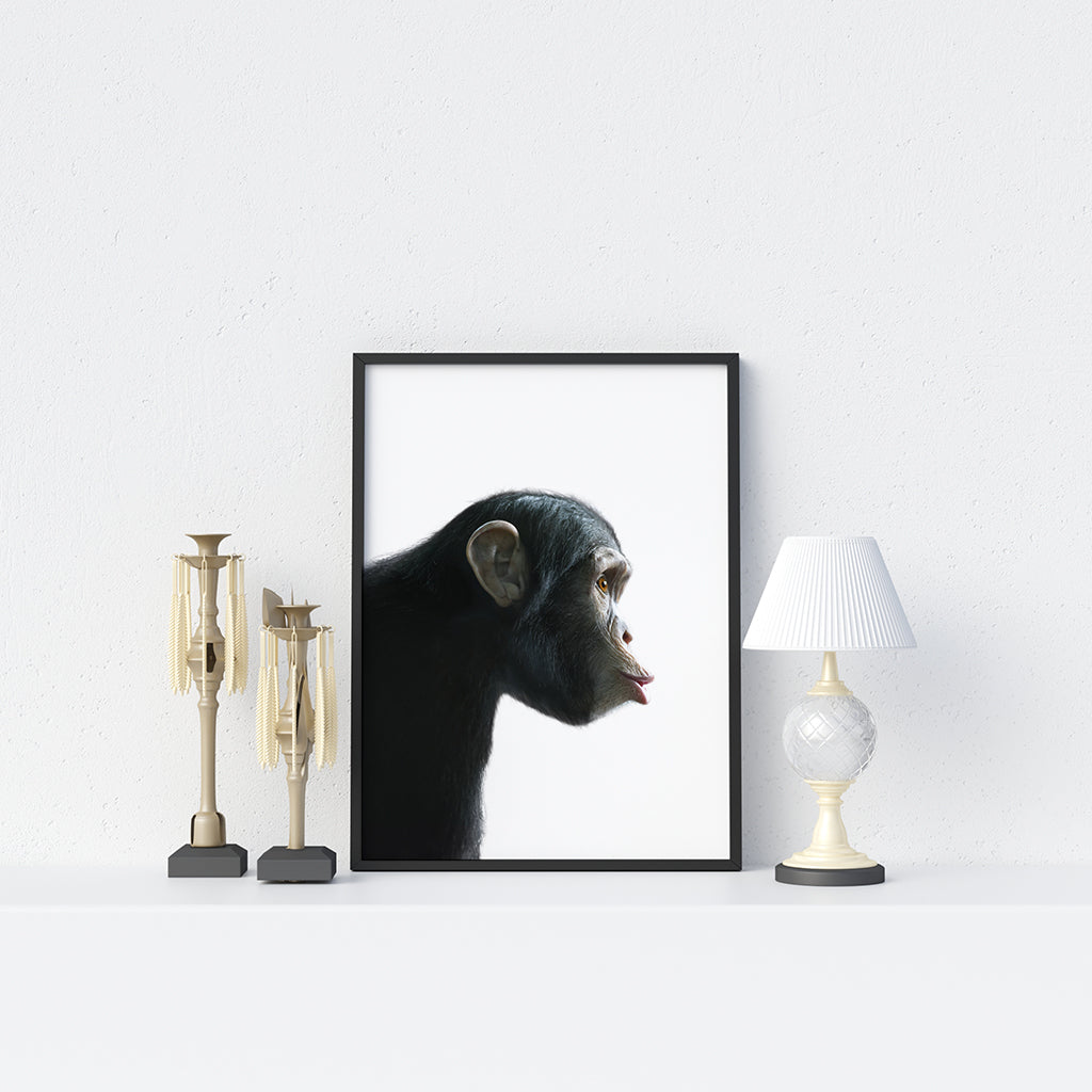 Chimp Poster | Printers Mews